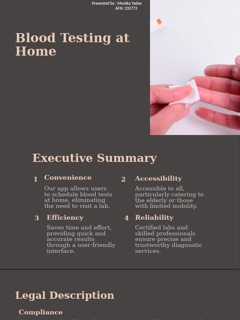 Blood-Testing-at-Home-Revolutionizing-Healthcare New-2 | PDF | Health ...