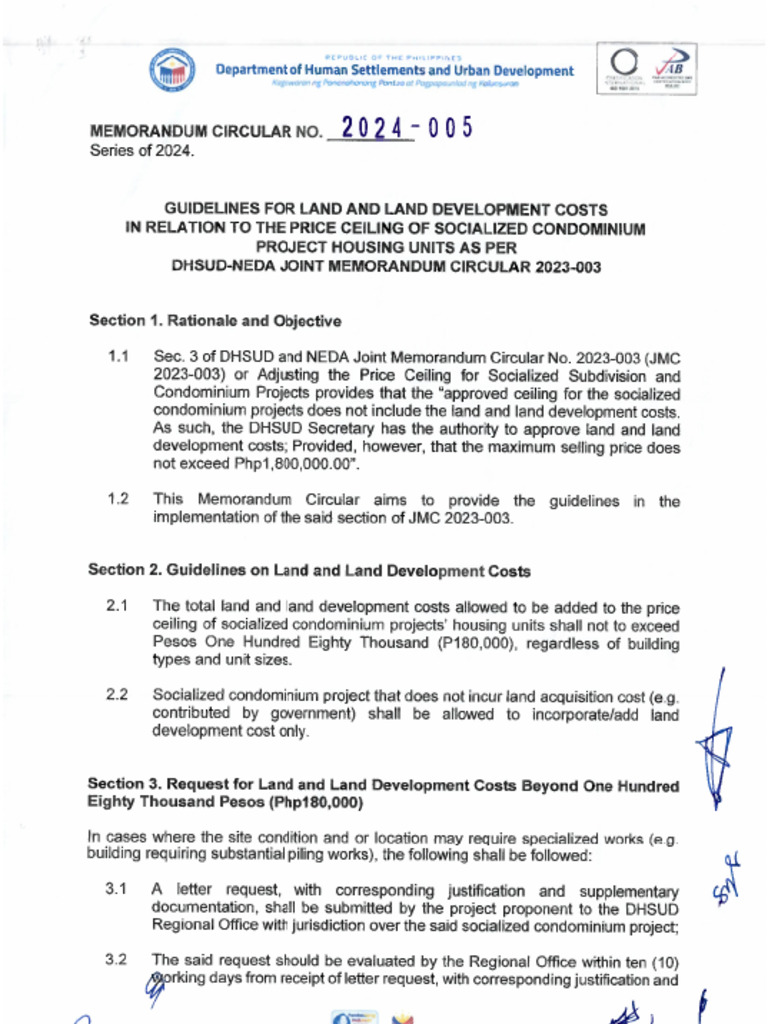 Memorandum Circular No. 2024-005 | PDF