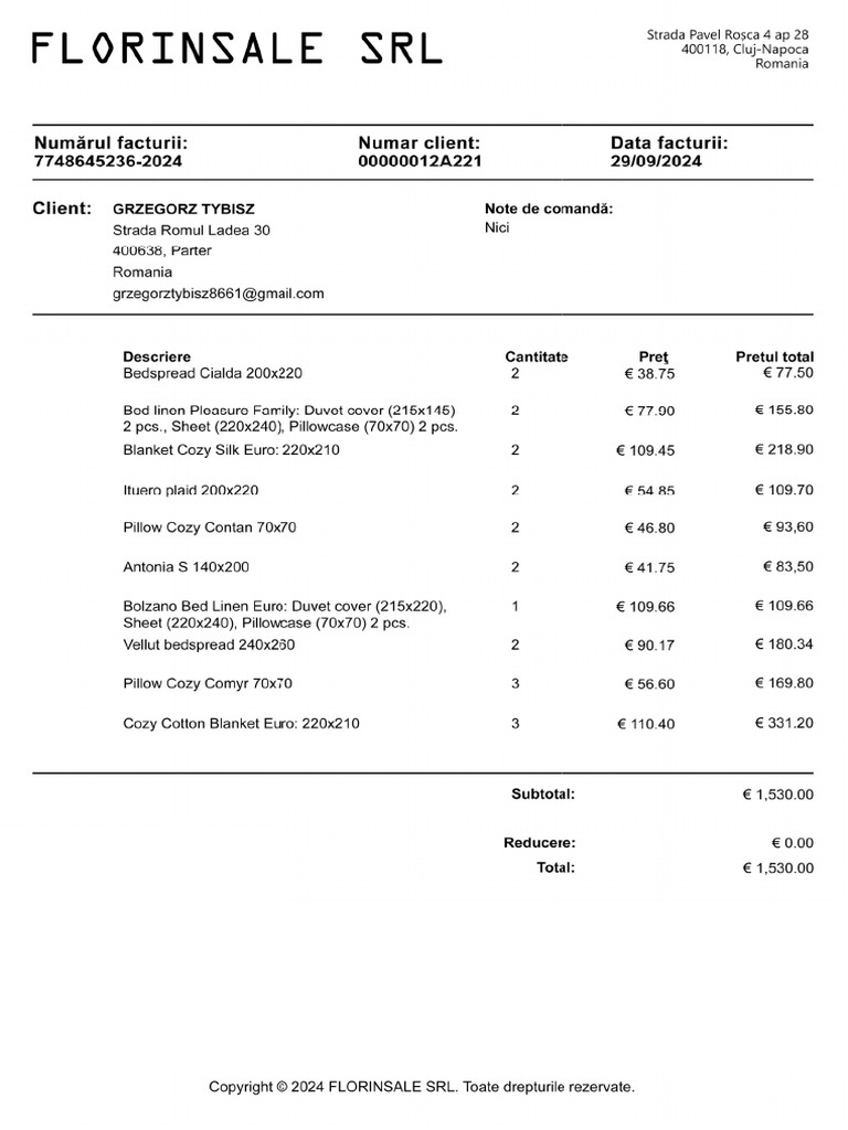 Invoice ROU | PDF