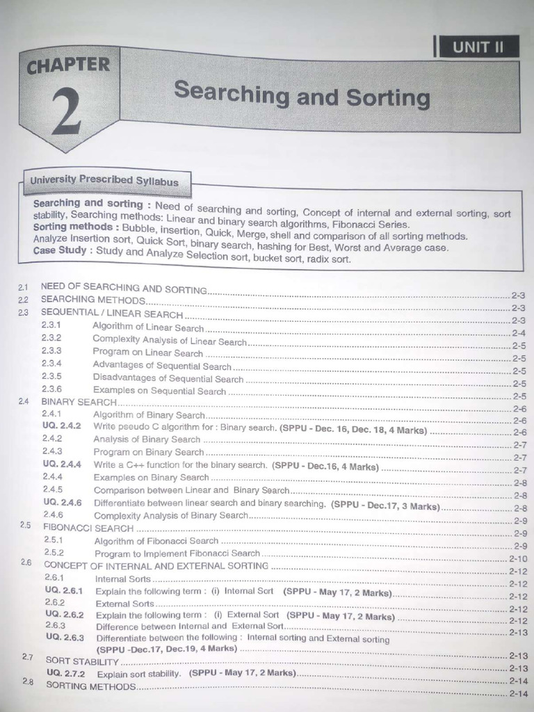 TechNeo DSA Unit02 | PDF