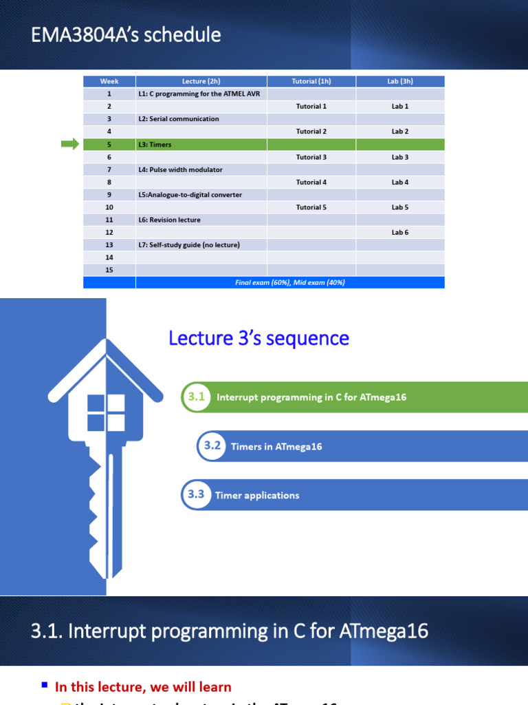 Lecture 3 - Timers | PDF