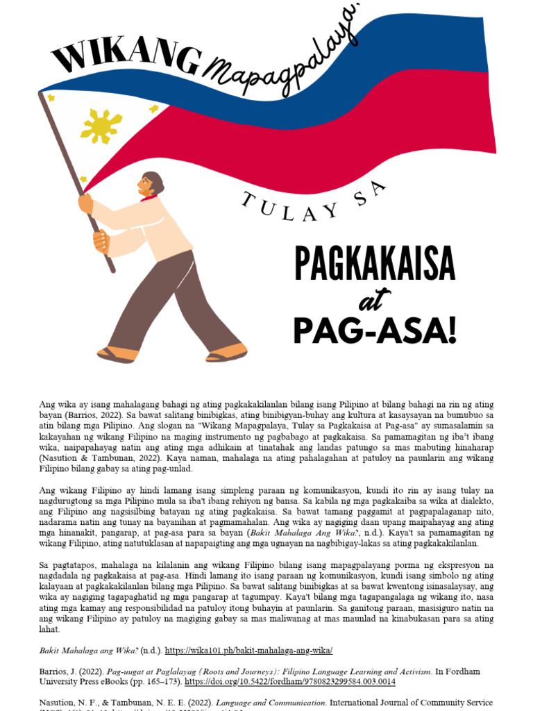 Proyekto-Digital-Slogan-at-Kapsyon (Buwan NG Wika) | PDF