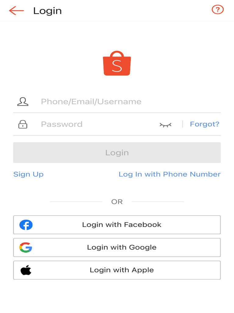 Login Now To Start Shopping! Shopee Singapore | PDF