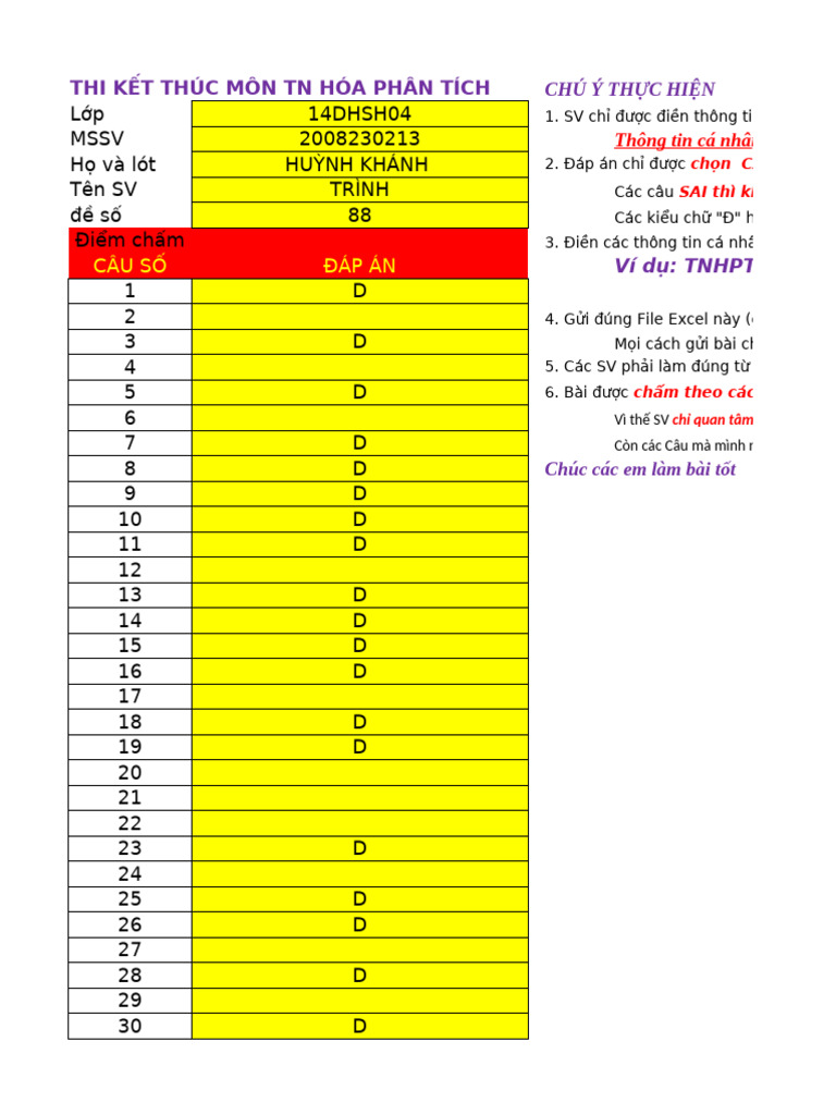 TNHPT THI 88 Huynhkhanhtrinh 2008230213 | PDF