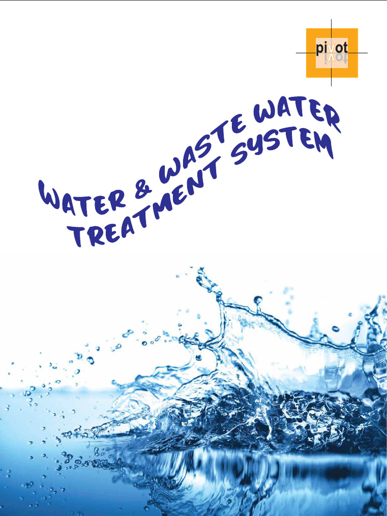 WATER & WASTE WATER TREATMENT SYSTEM-Catalog | PDF