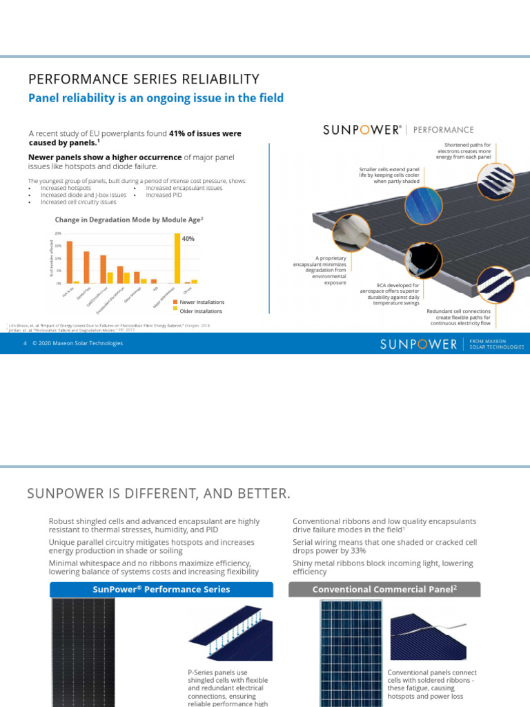 Performance Series Shingled Cells Technologies | PDF