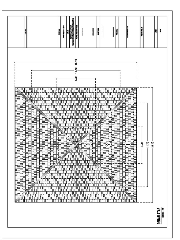 Denah Atap | PDF