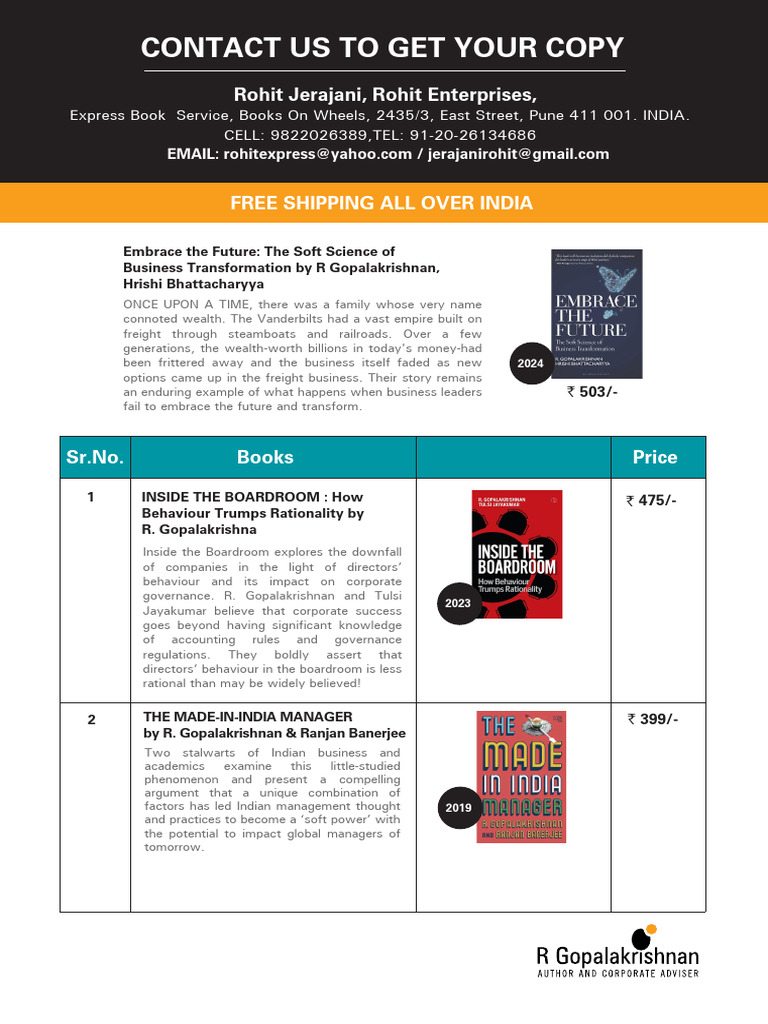 RG Books Availability 090224 | PDF | Startup Company | Small Business ...