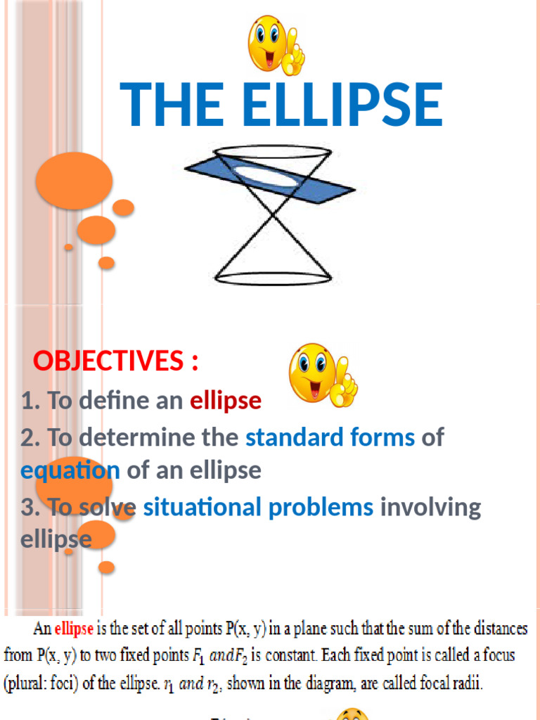 The Ellipse | PDF