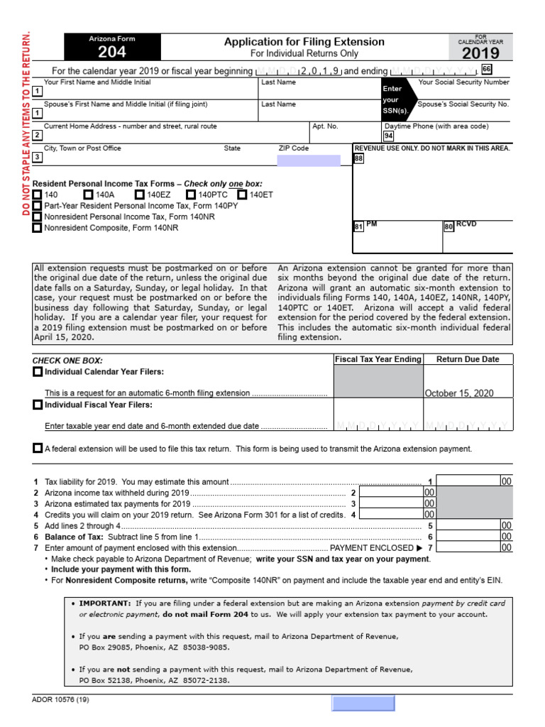 FORMS INDIVIDUAL 2019 204-f | PDF