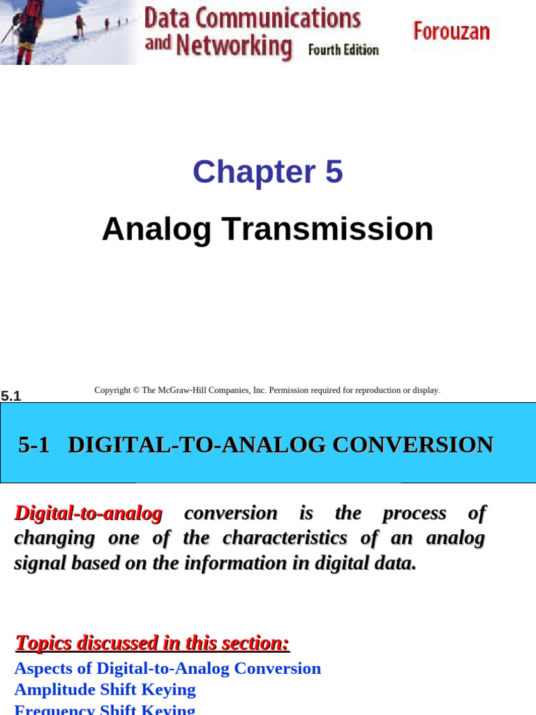 Ch05 Analog Transmission | PDF