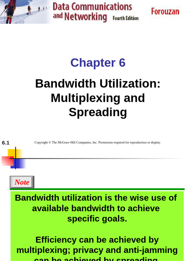 Ch06 Bandwidth Utilization | PDF