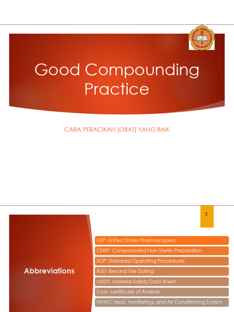 Materi Presentasi TalkShow Compounding | PDF