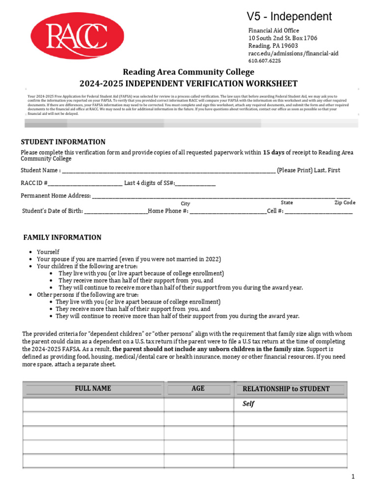 V5 Independent 2024 2025 | PDF