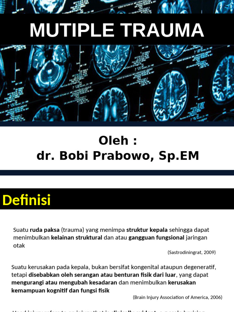 Multiple Trauma | PDF