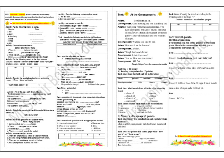 Ms2 Sequence 2 Revisio0 | PDF