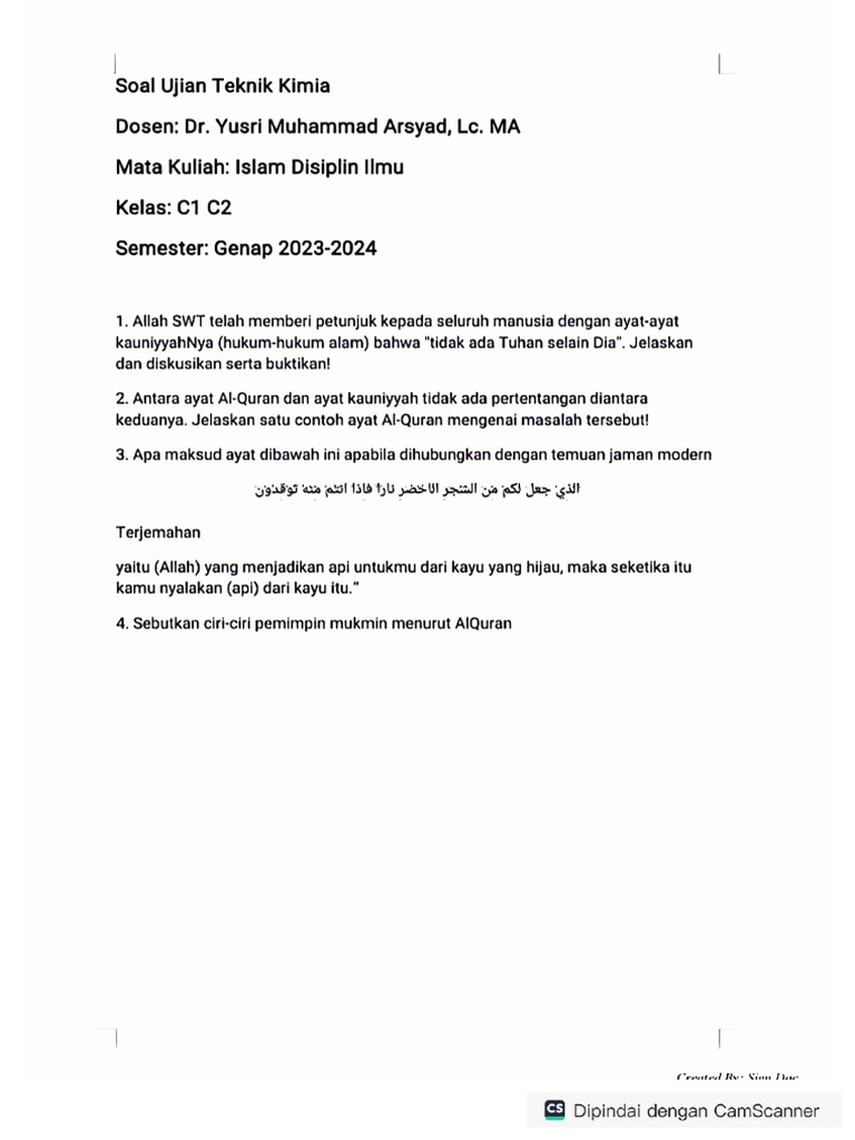 UPK IDI Syifa Nurul Callista C1 0011 | PDF