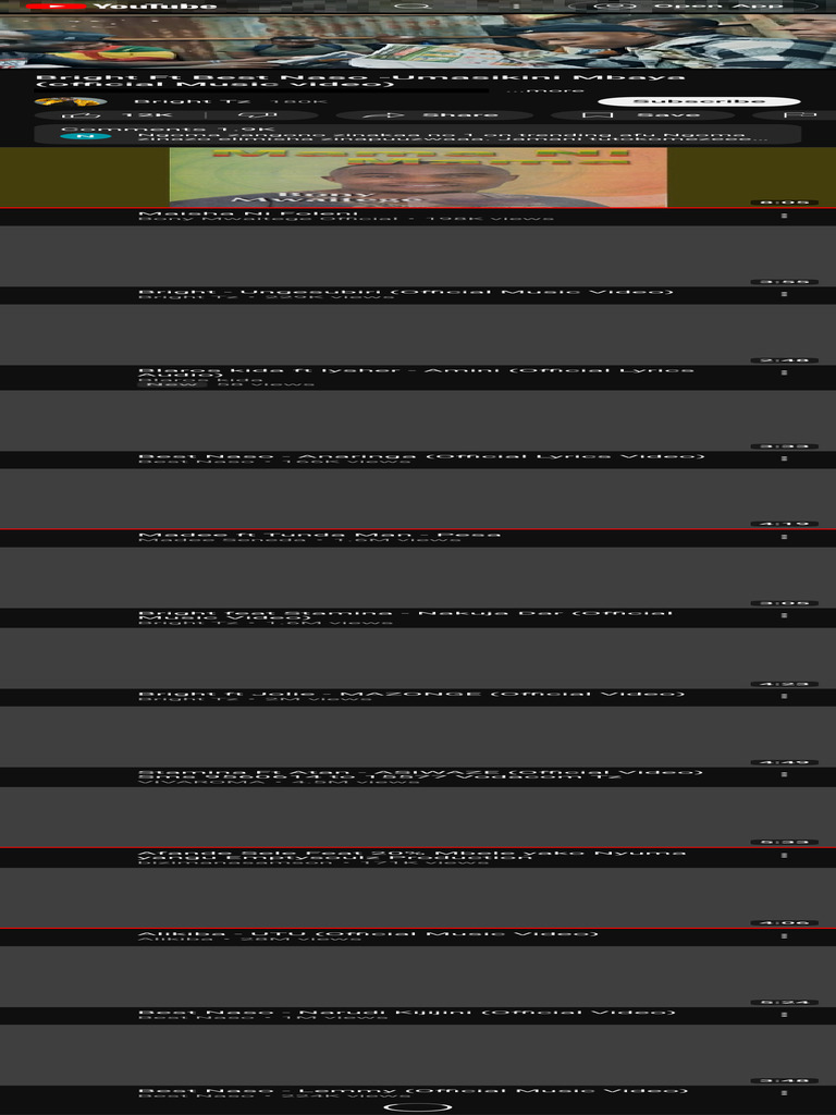 Bright FT Best Naso - Umasikini Mbaya (Official Music Video) - YouTube | PDF