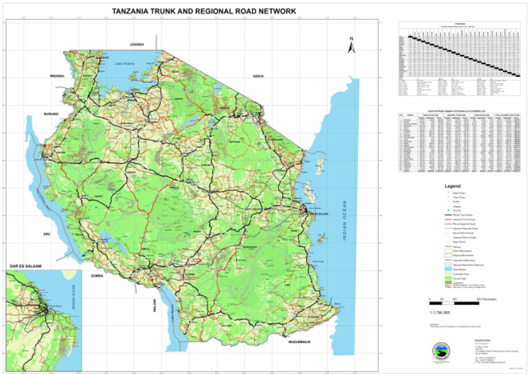 Trunk and Regional Road Map | PDF