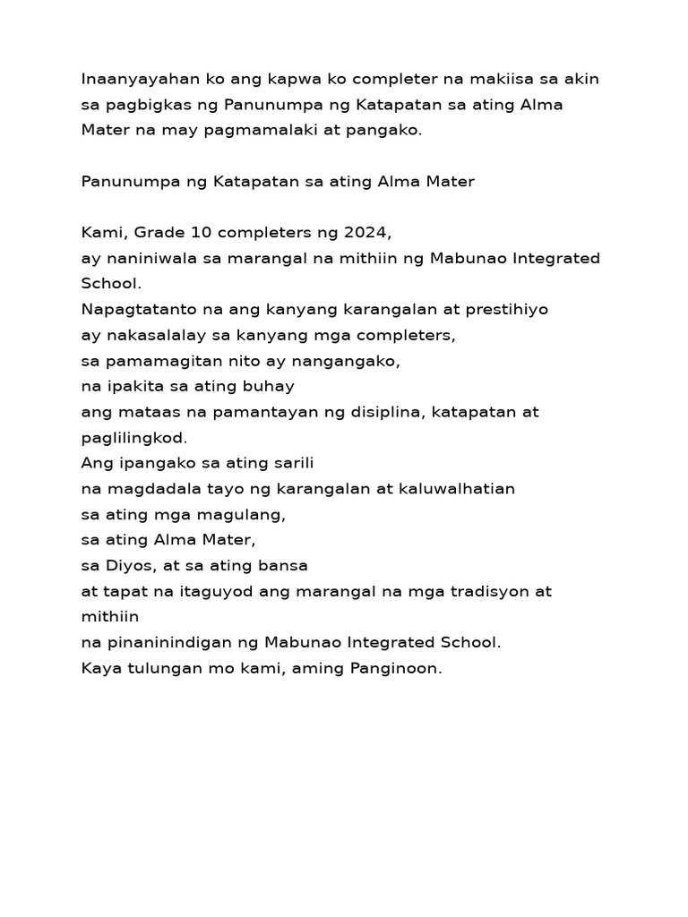 Pledge of Loyalty | PDF