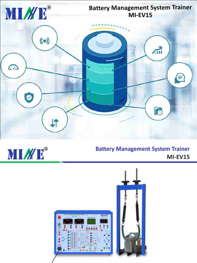 MI EV15 Battery Management System Trainer | PDF