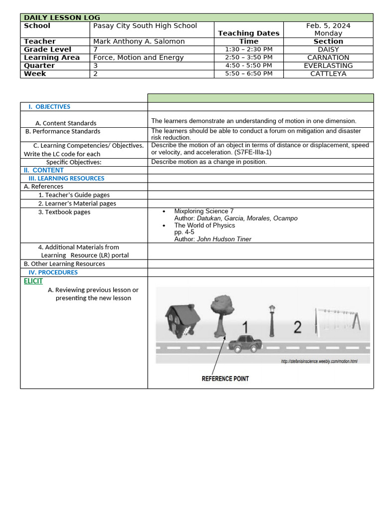 DLL in Physics Feb. 5 8 2023 | PDF | Learning | Force