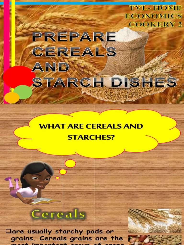 Cereals and Starch | PDF