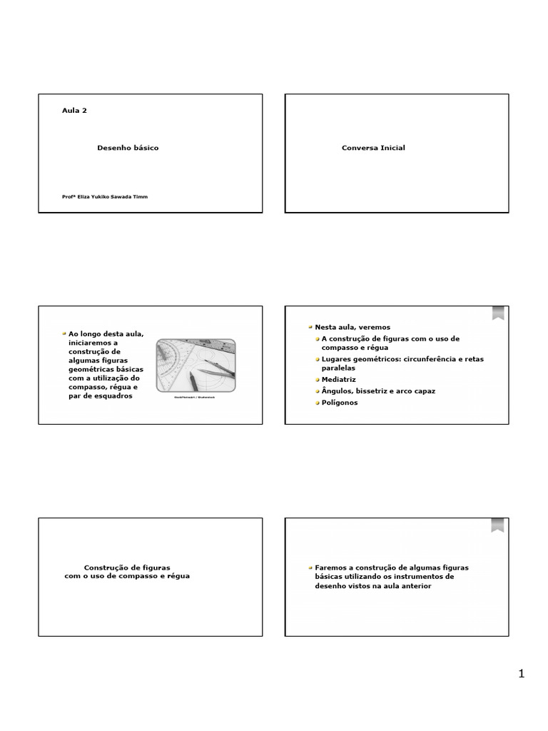 Slides Desenho Basico Aula2 | PDF