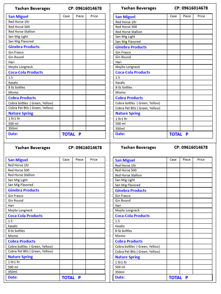 Yachan New Reciept | PDF