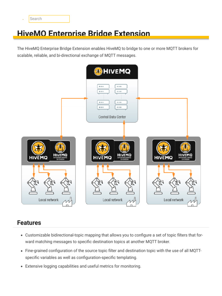HiveMQ Enterprise Bridge Extension Guide | PDF | Transport Layer ...