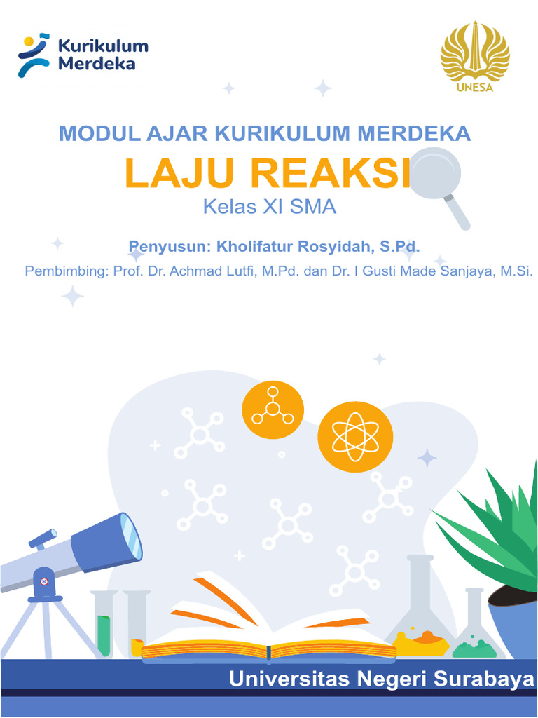 Modul Ajar Laju Reaksi | PDF