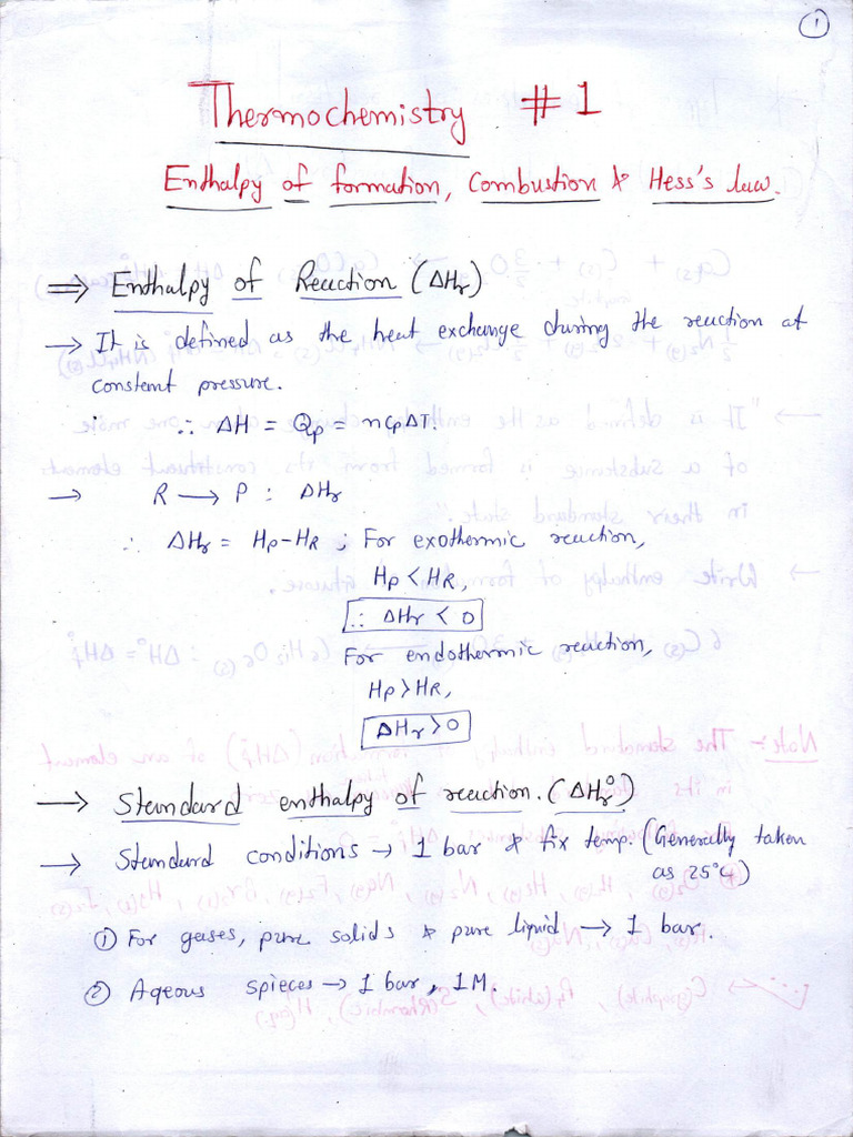 Thermochemistry | PDF