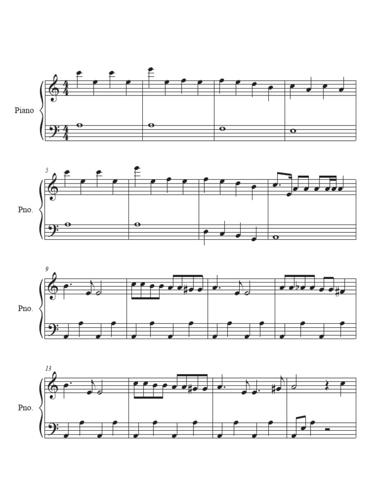 Bllody Mary - Score | PDF