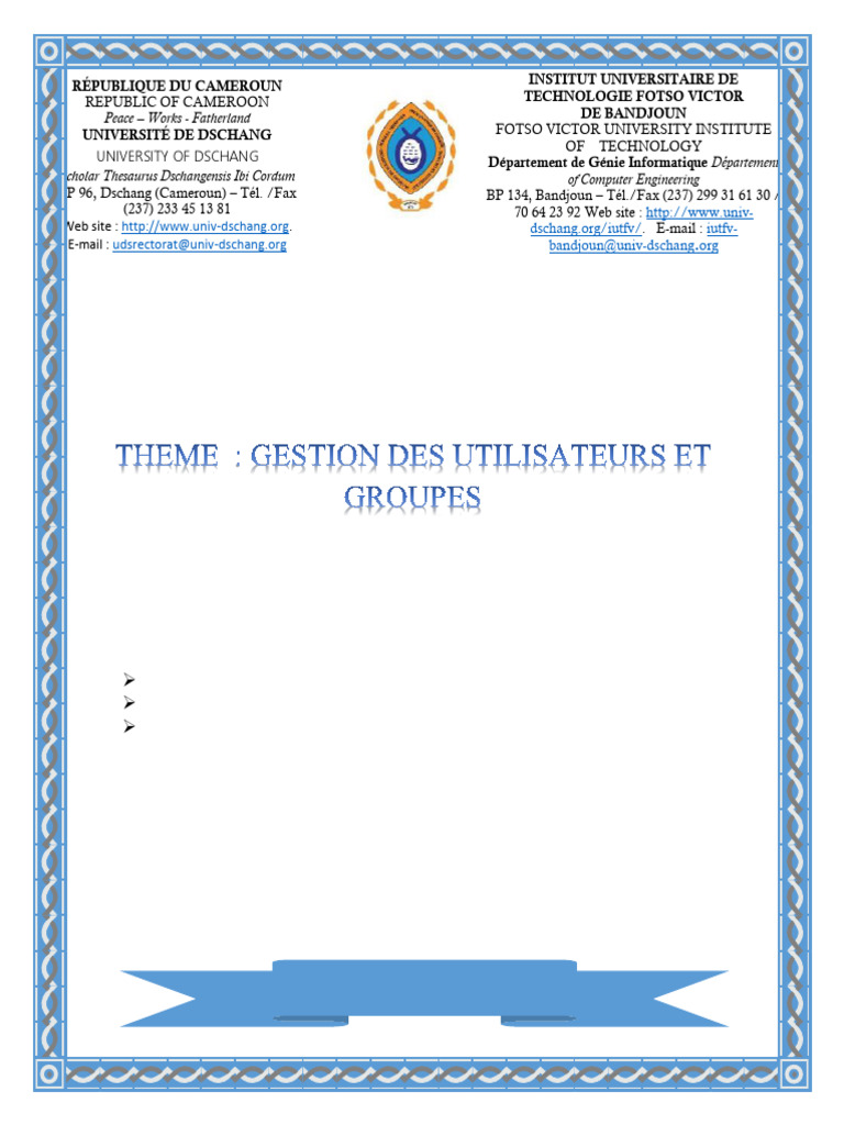 Administration Systeme | PDF