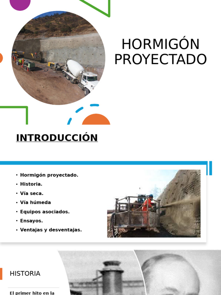 Presentación Hormigón Proyectado | PDF