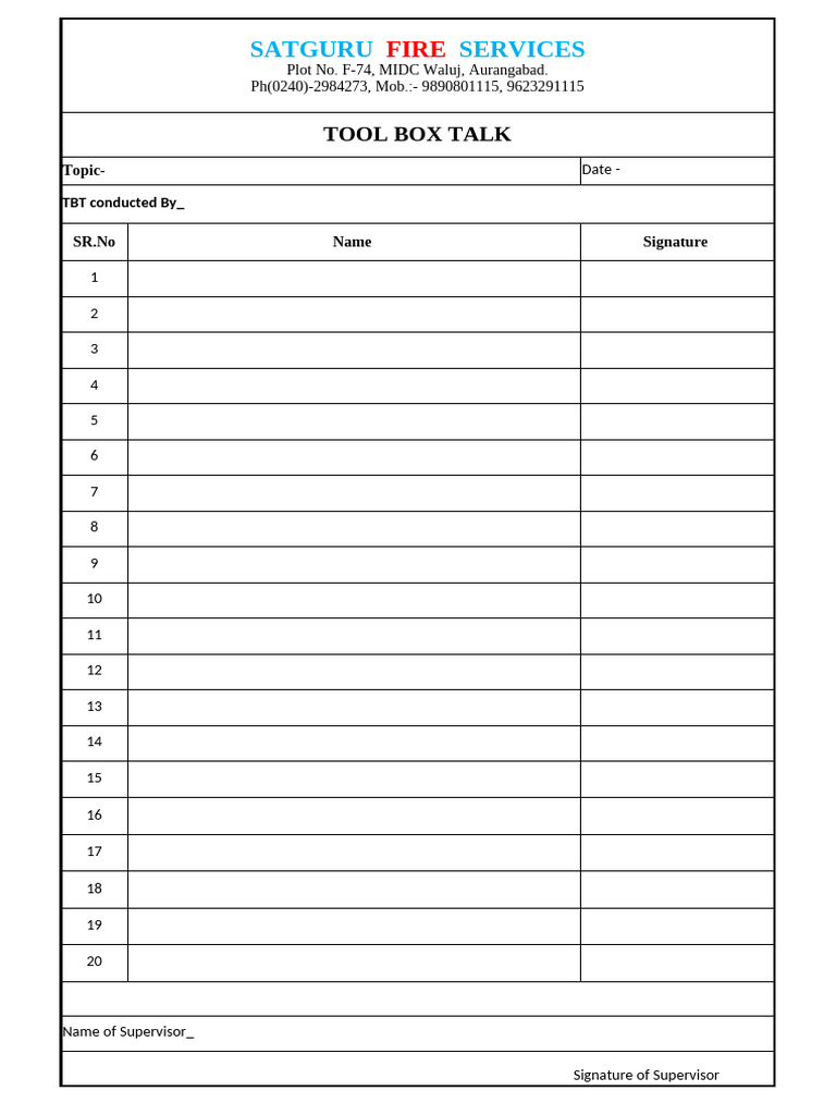 SFS - TBT - Format 24-06-2022 | PDF