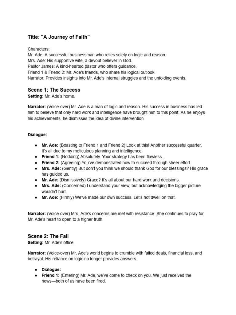 Drama Projects | PDF