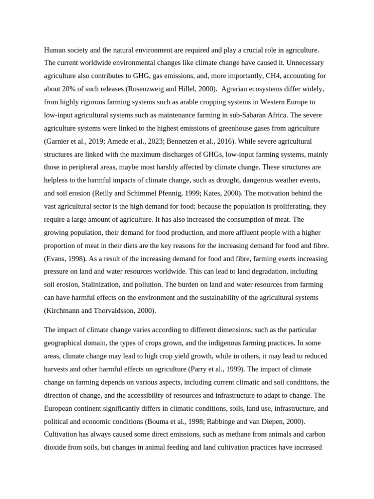 Climate Change - Edited | PDF