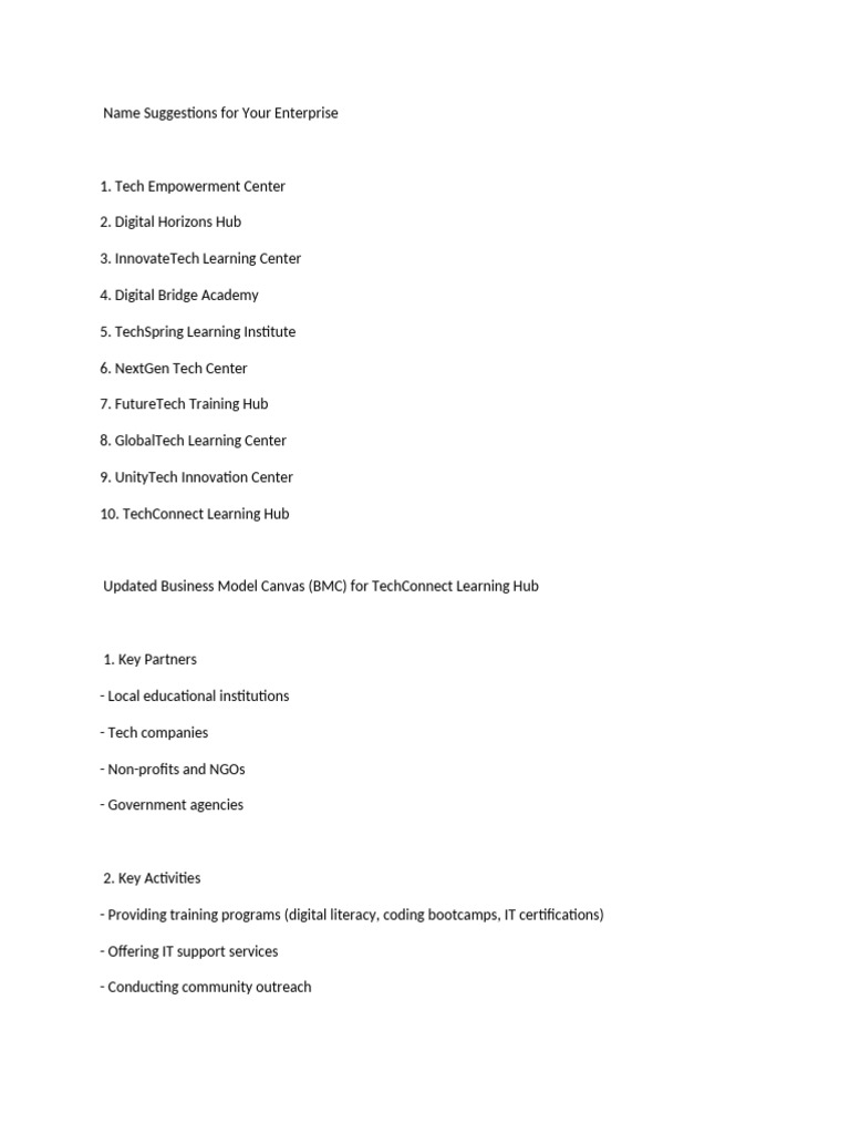 Business Canvac | PDF