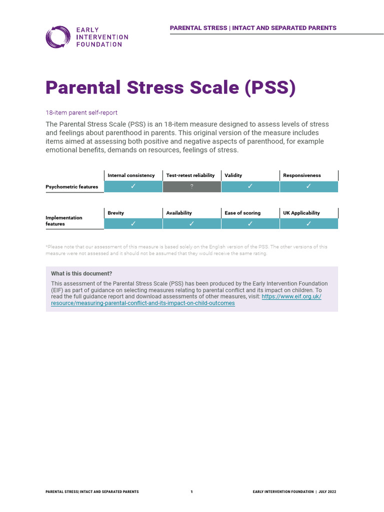 Measure Report Pss | PDF