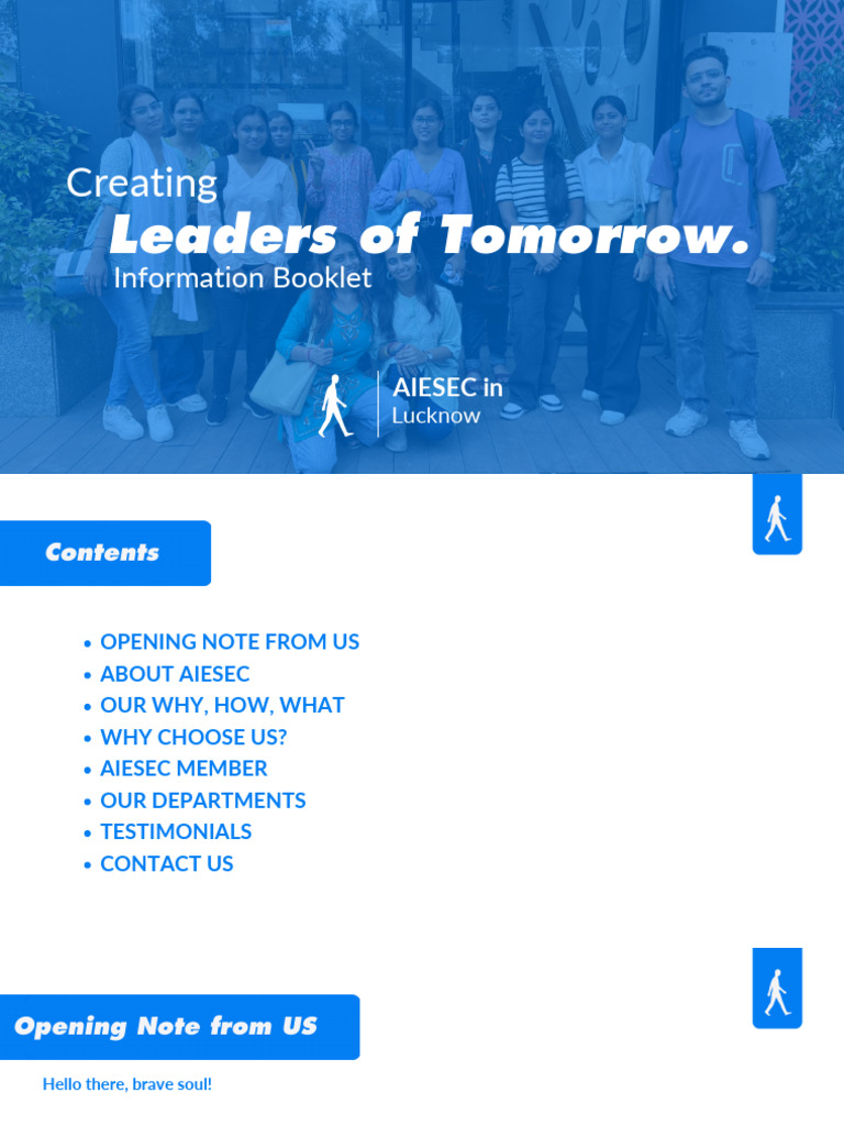 Information Booklet - AIESEC in Lucknow | PDF