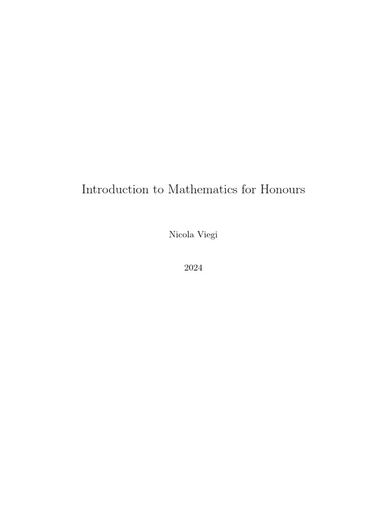 Math Preliminaries-2024 | PDF