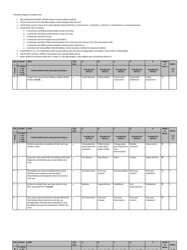 Pat - Xi - Seni Budaya | PDF