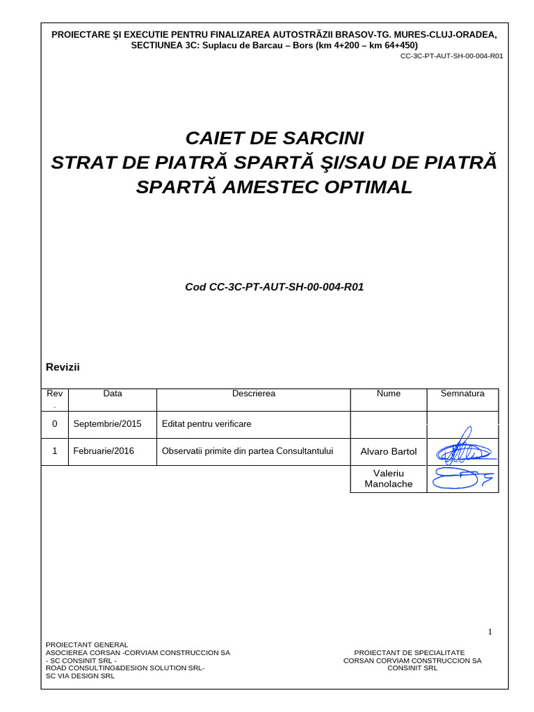 CC-3C-PT-AUT-SH-00-004-R00 - Start de Piatra Sparta | PDF