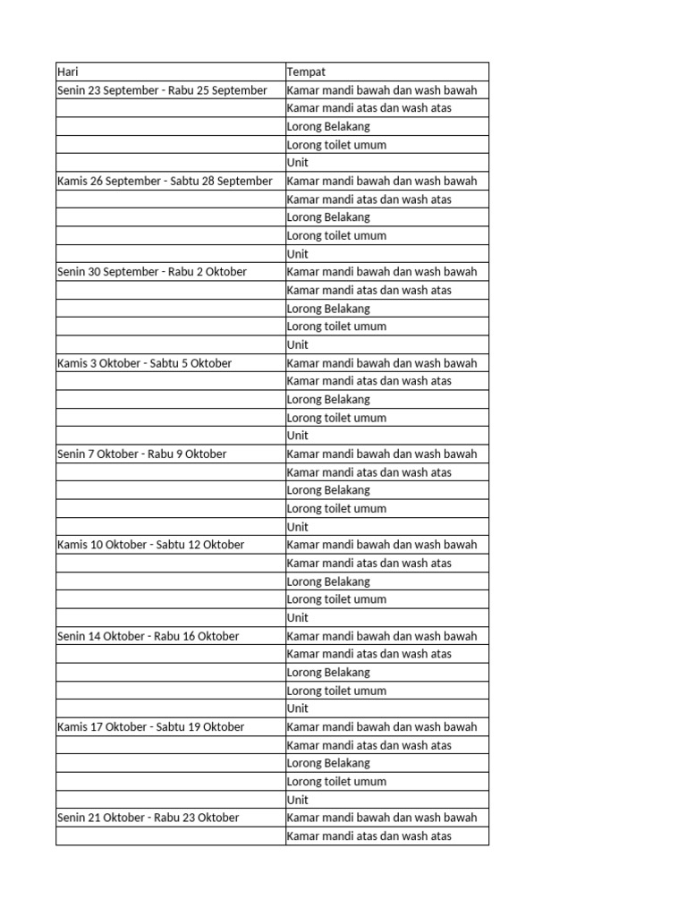 Piket Bidel 23 Sep - 2 Nov | PDF
