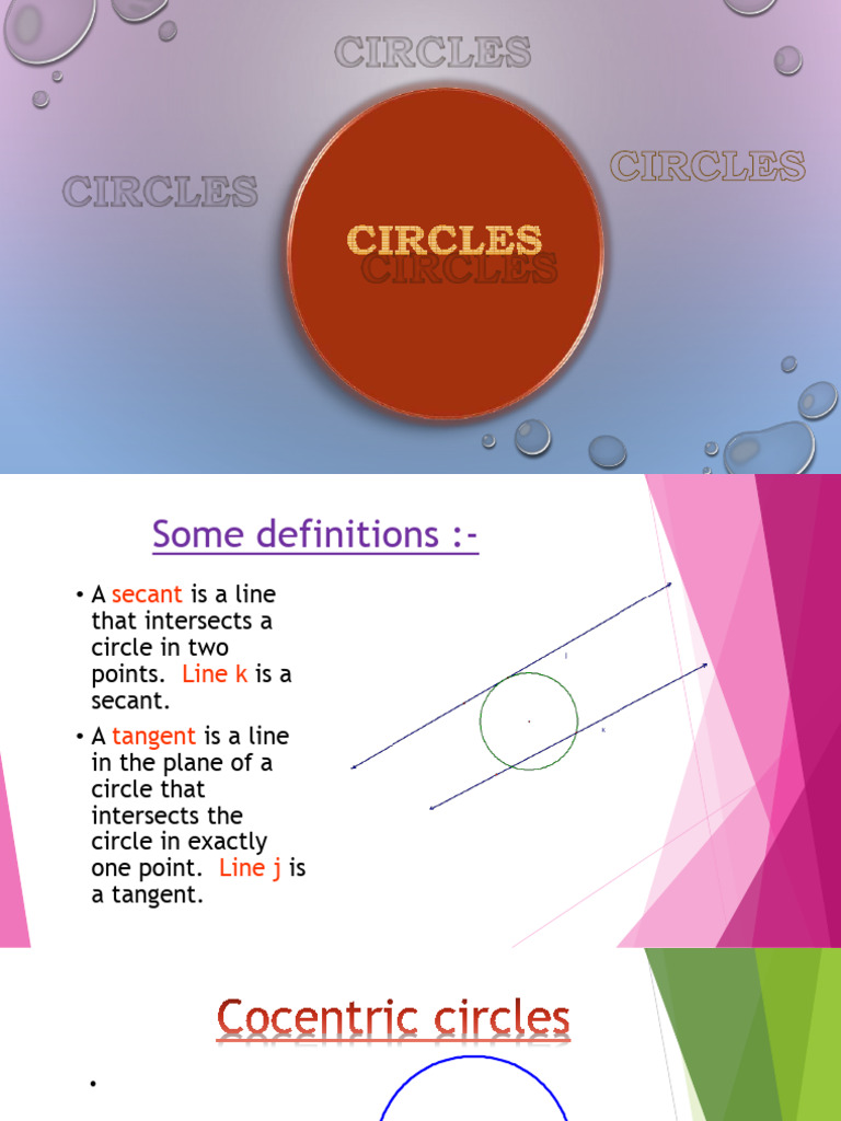 Circles | PDF