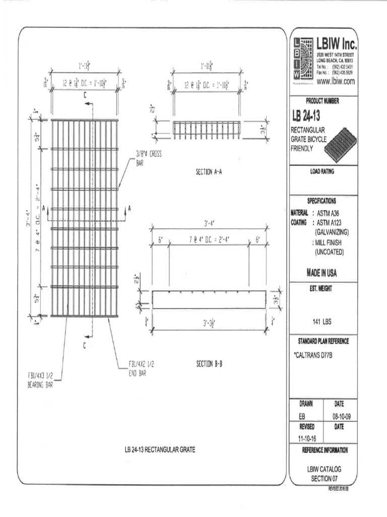 LB 24 13 Grate | PDF