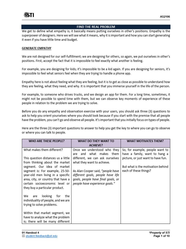 01 Handout 4 | PDF