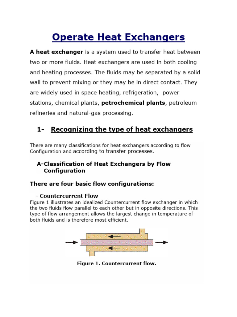 Heat Exchanger Part 1 | PDF