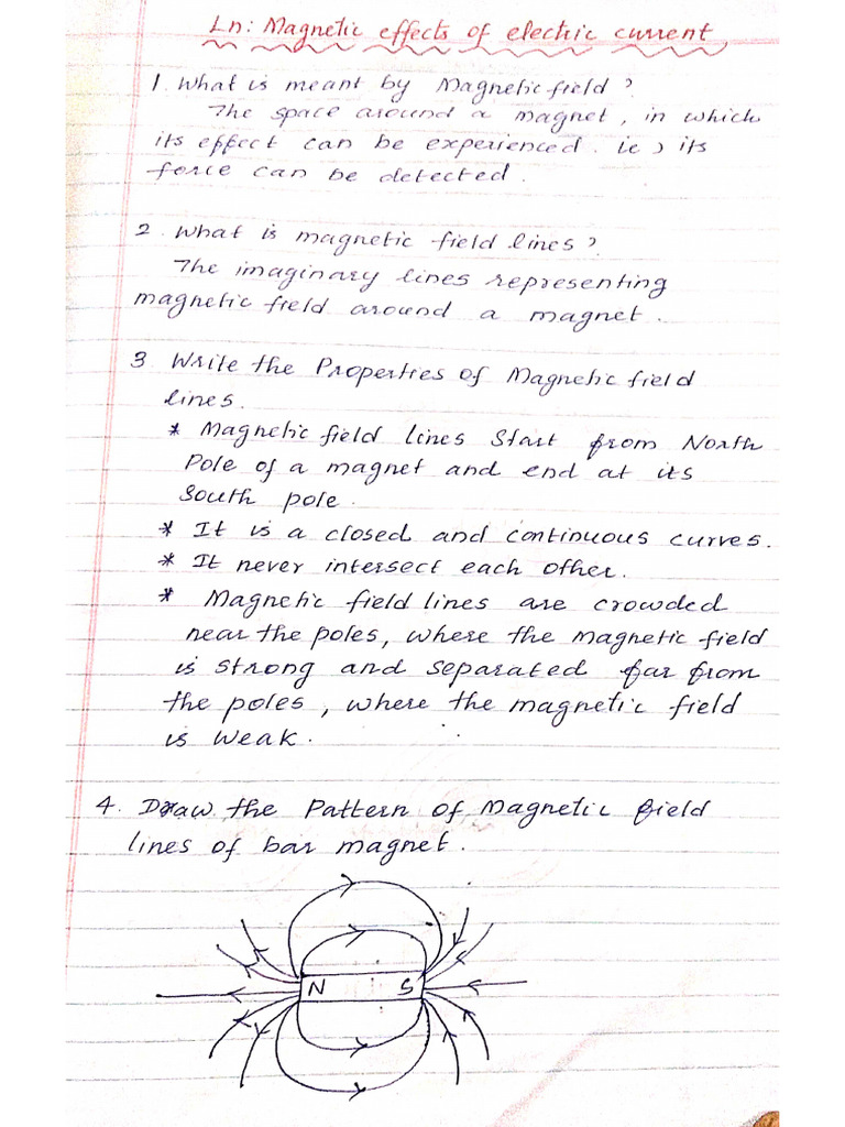 Magnetism Notes | PDF